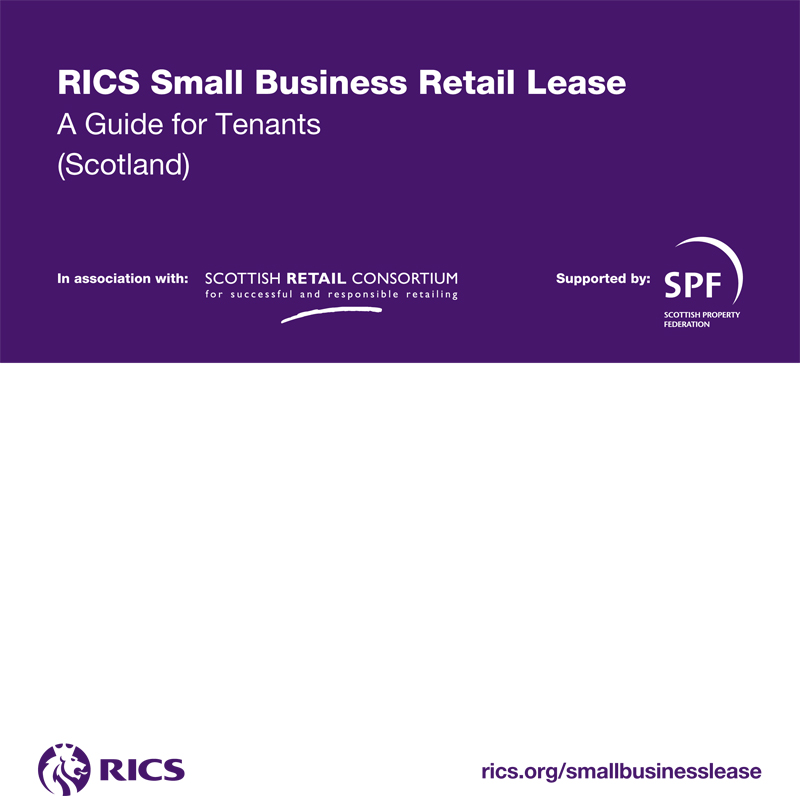 RICS Small Business Lease: Guidance for Tenants - DTAS Community ...